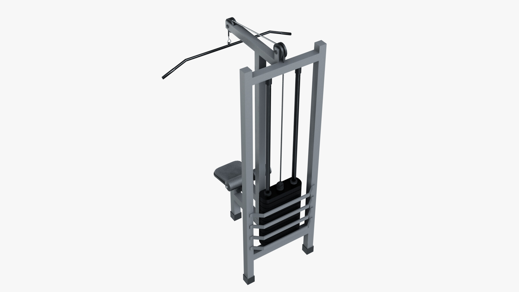 ArtStation - Lat Pulldown Machine | Resources