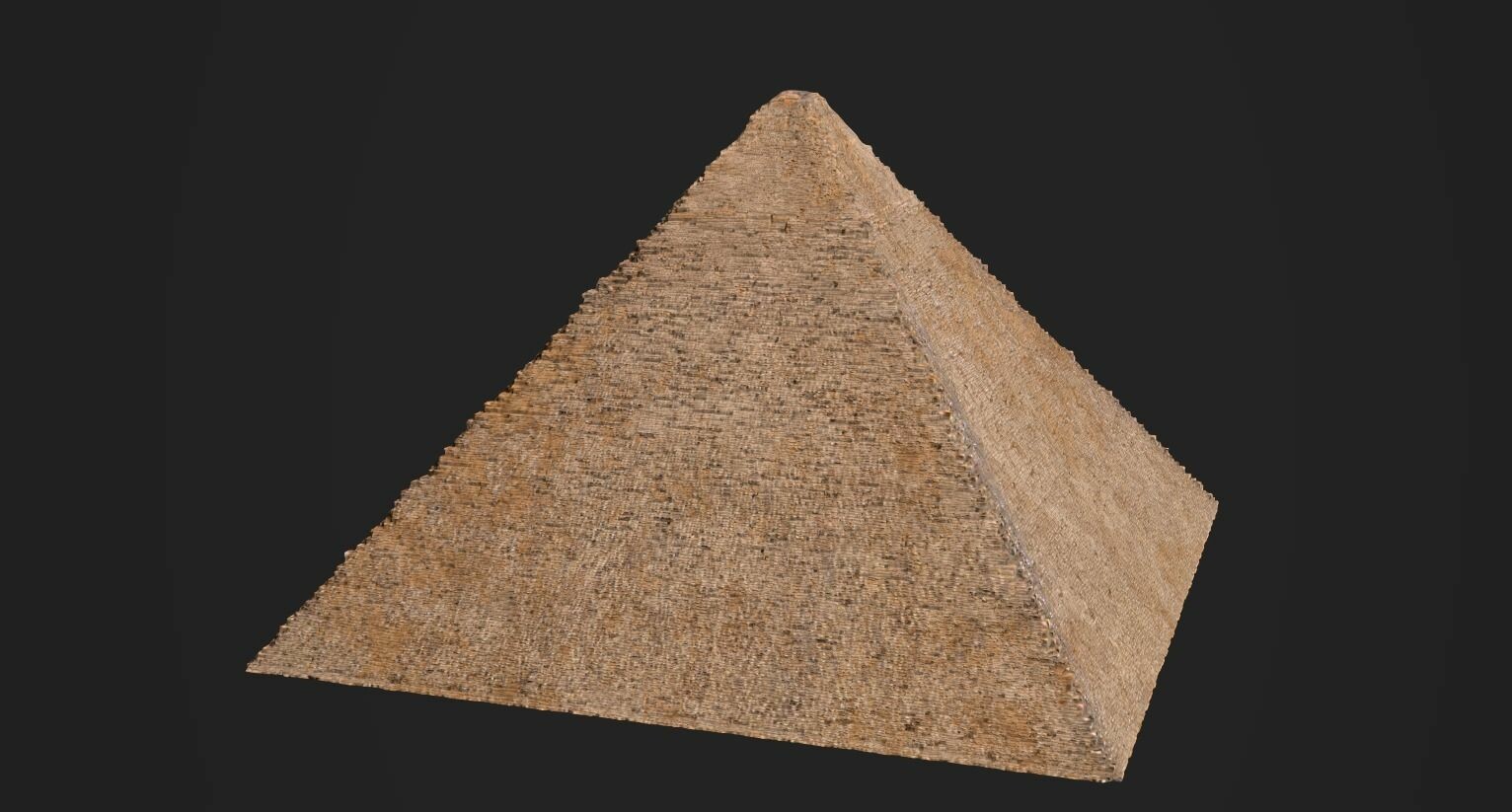 ArtStation - Pyramids of Giza Egypt Low-poly 3D model | Game Assets