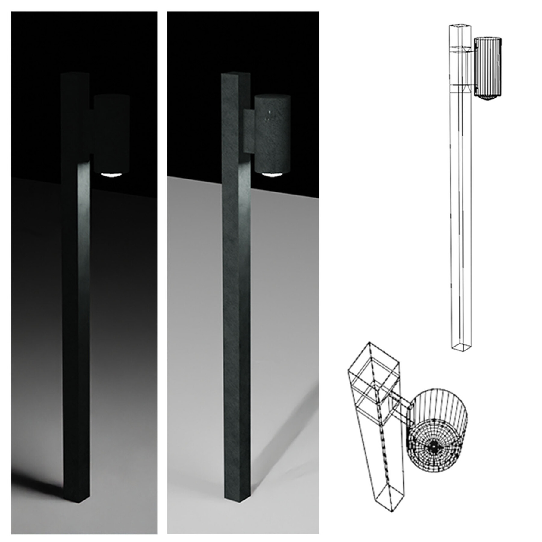 ArtStation - Low Poly Outdoor Lights Pack (6 3D meshes) | Game Assets