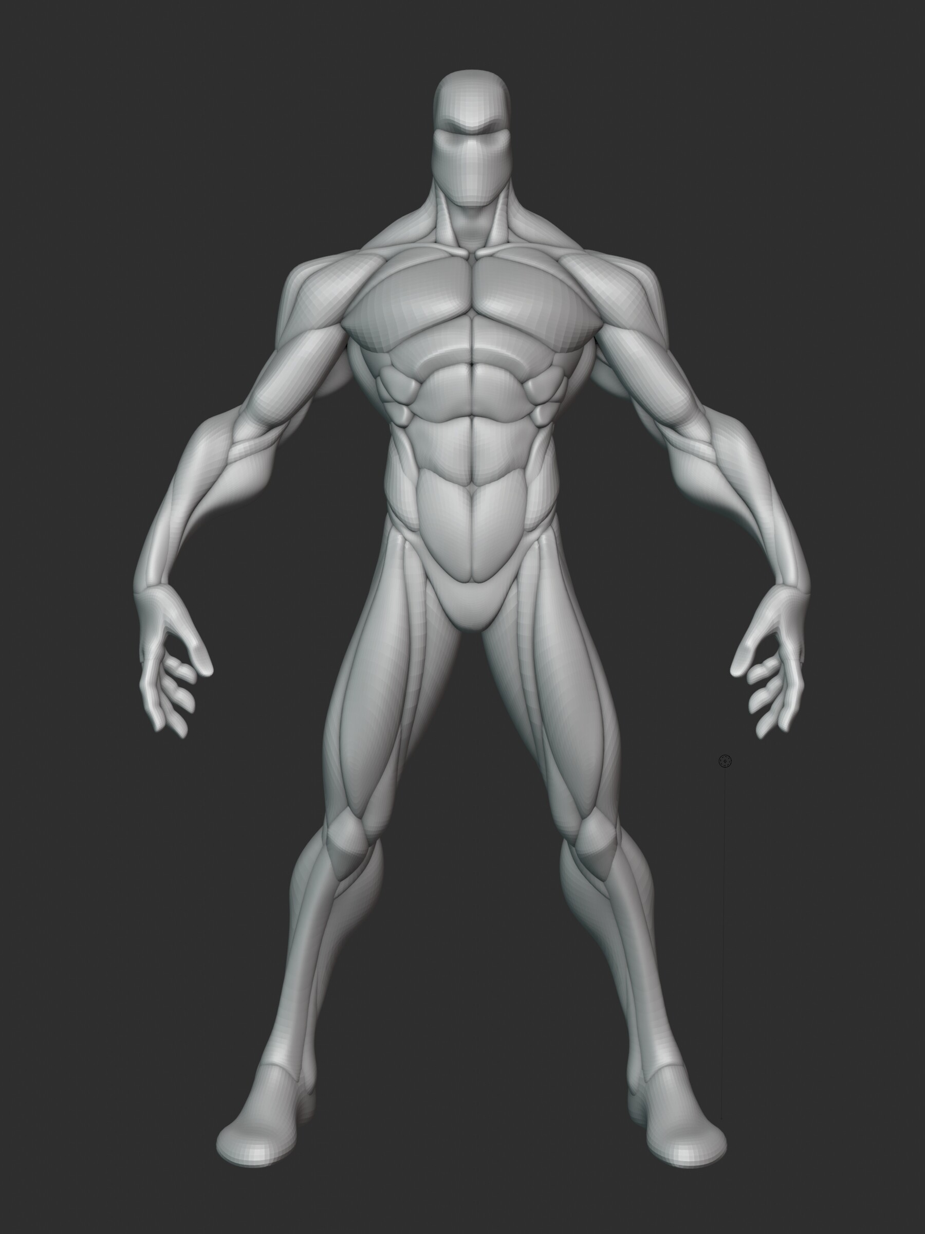 ArtStation - Stylized Warrior Anatomy Blockout V2 | Resources