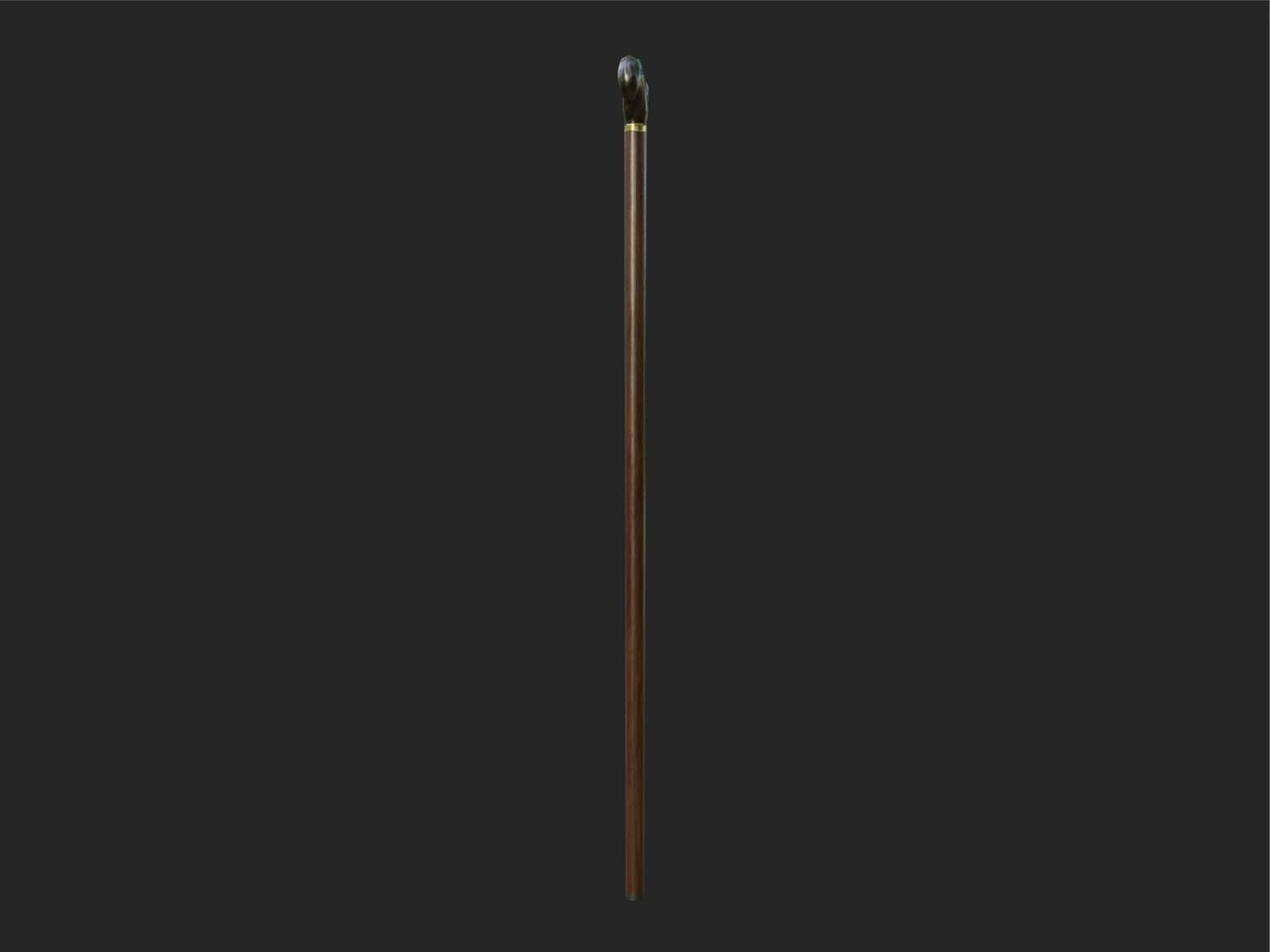 ArtStation - wood walking stick | Game Assets