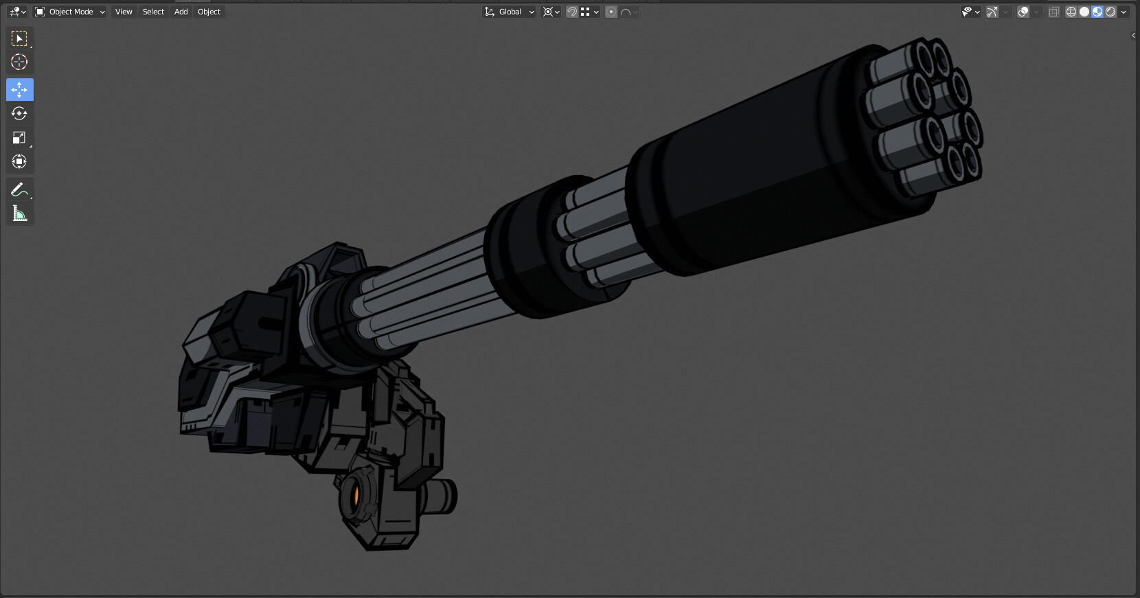 ArtStation - Anime-Style: SCI-FI Shoulder-WEAPONS (Pack) | Resources