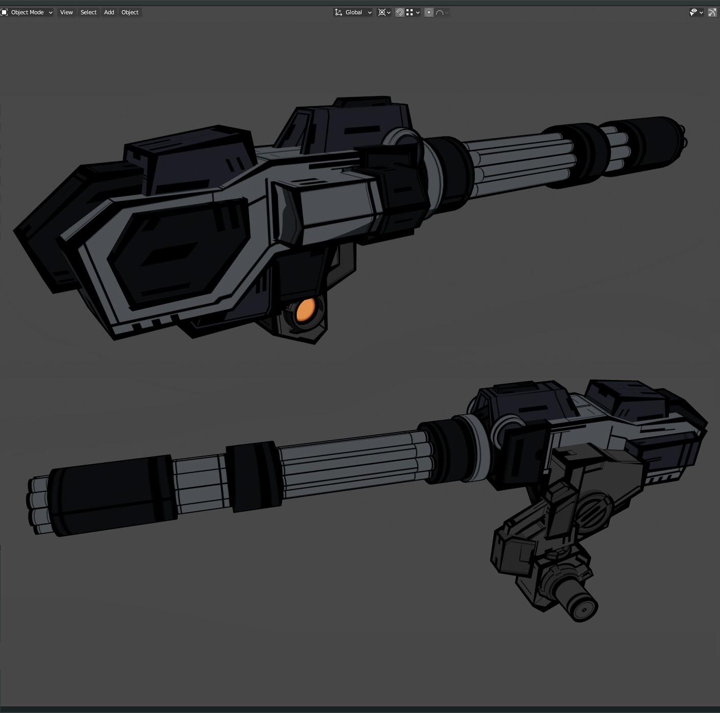 ArtStation - Anime-Style: SCI-FI Shoulder-WEAPONS (Pack) | Resources