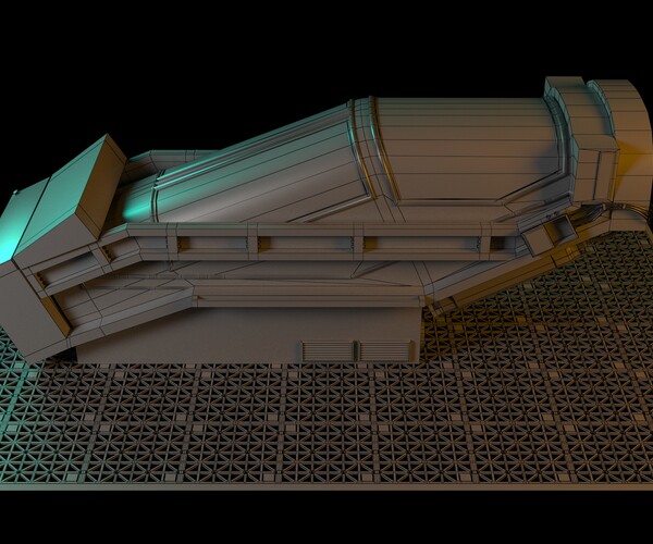 ArtStation - Hypersleep Chamber Alien | Resources