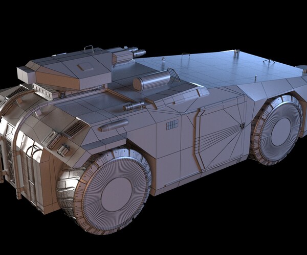 ArtStation - M 577 APC Aliens | Resources