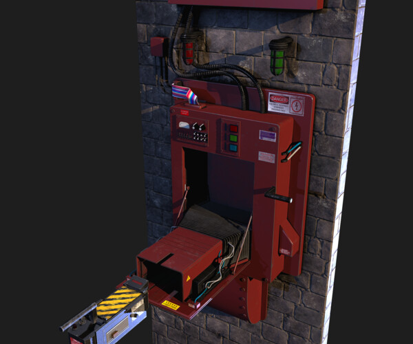 ArtStation - Containment Unit Ghostbusters | Resources