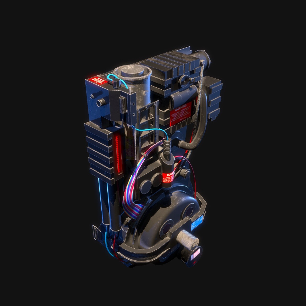 ArtStation - Proton Pack Ghostbusters | Resources