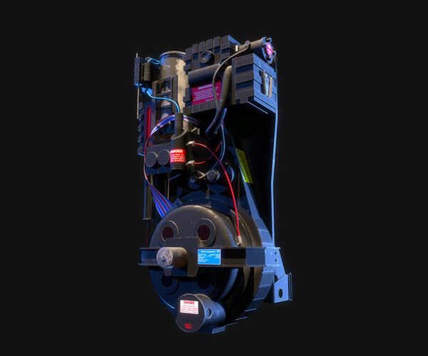 ArtStation - Proton Pack Ghostbusters | Resources