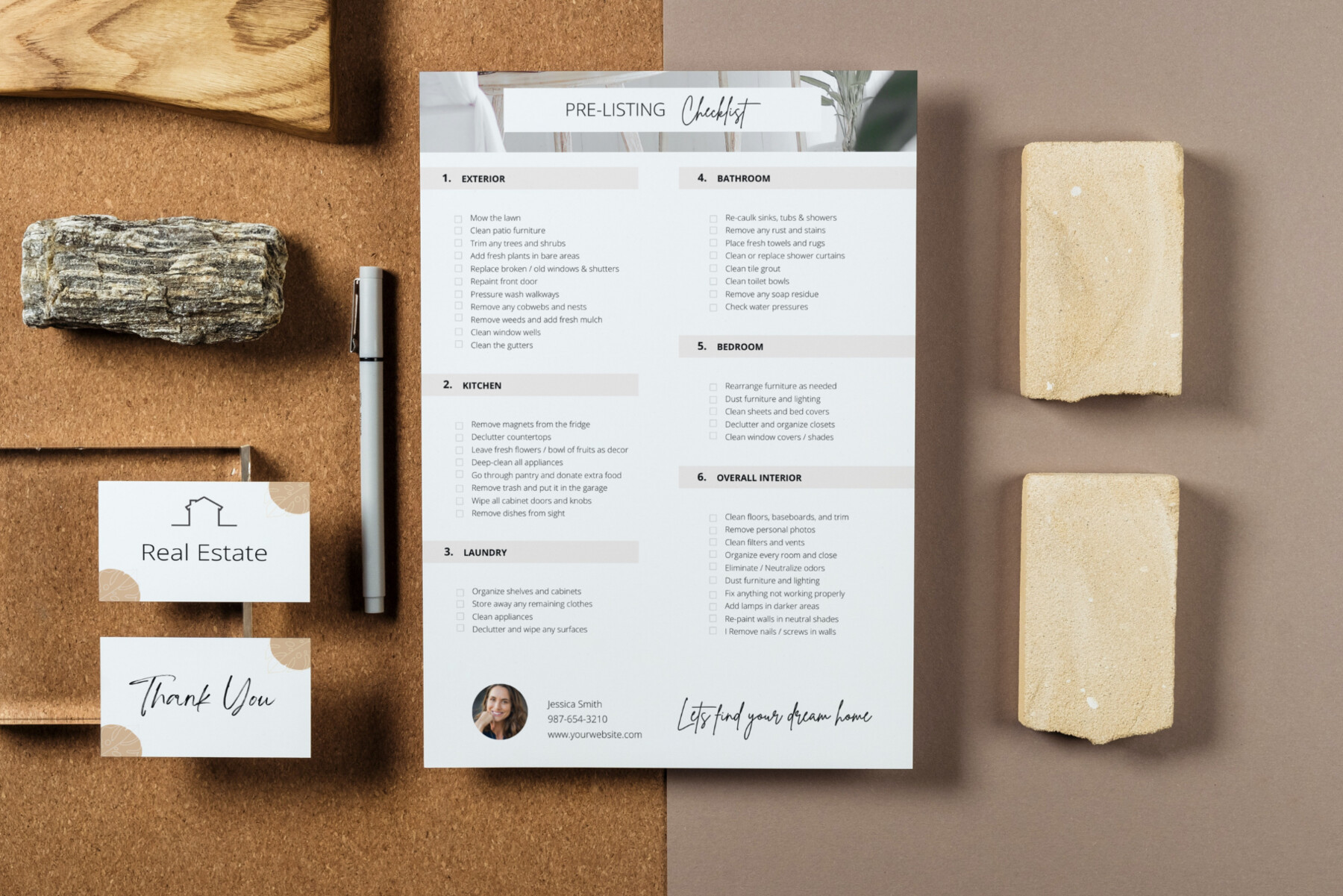 ArtStation - Pre-Listing Checklist Template For Realtors | Artworks