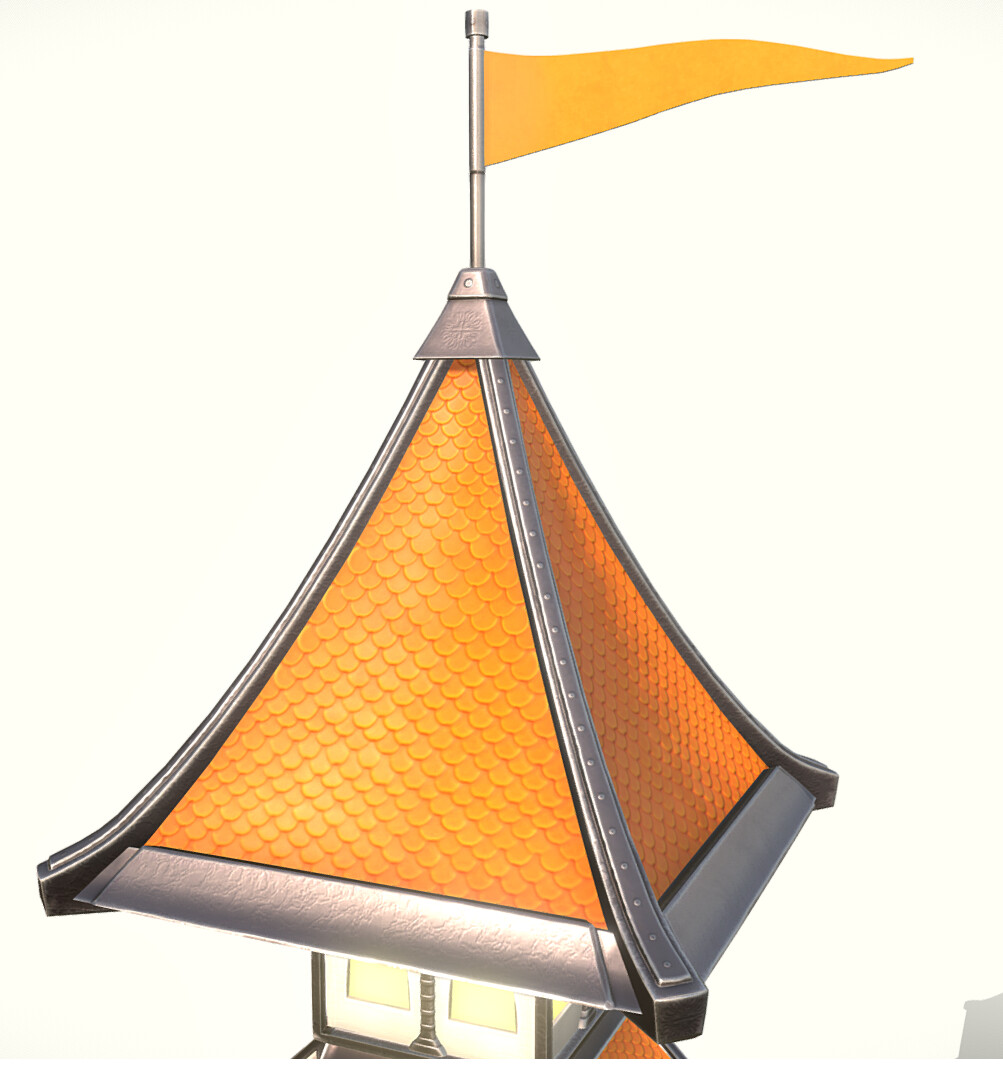 ArtStation - Tower / Watchtower on Island (LP) ( Stylized ) | Game Assets