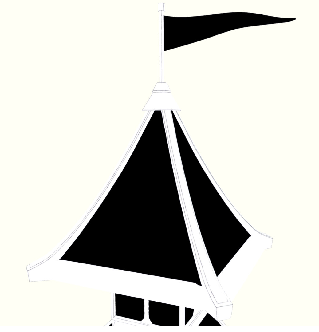 ArtStation - Tower / Watchtower on Island (LP) ( Stylized ) | Game Assets