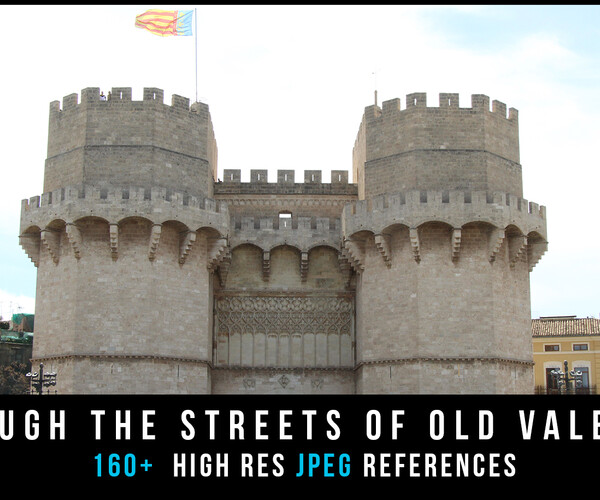 ArtStation - Through the streets of old Valencia | Resources