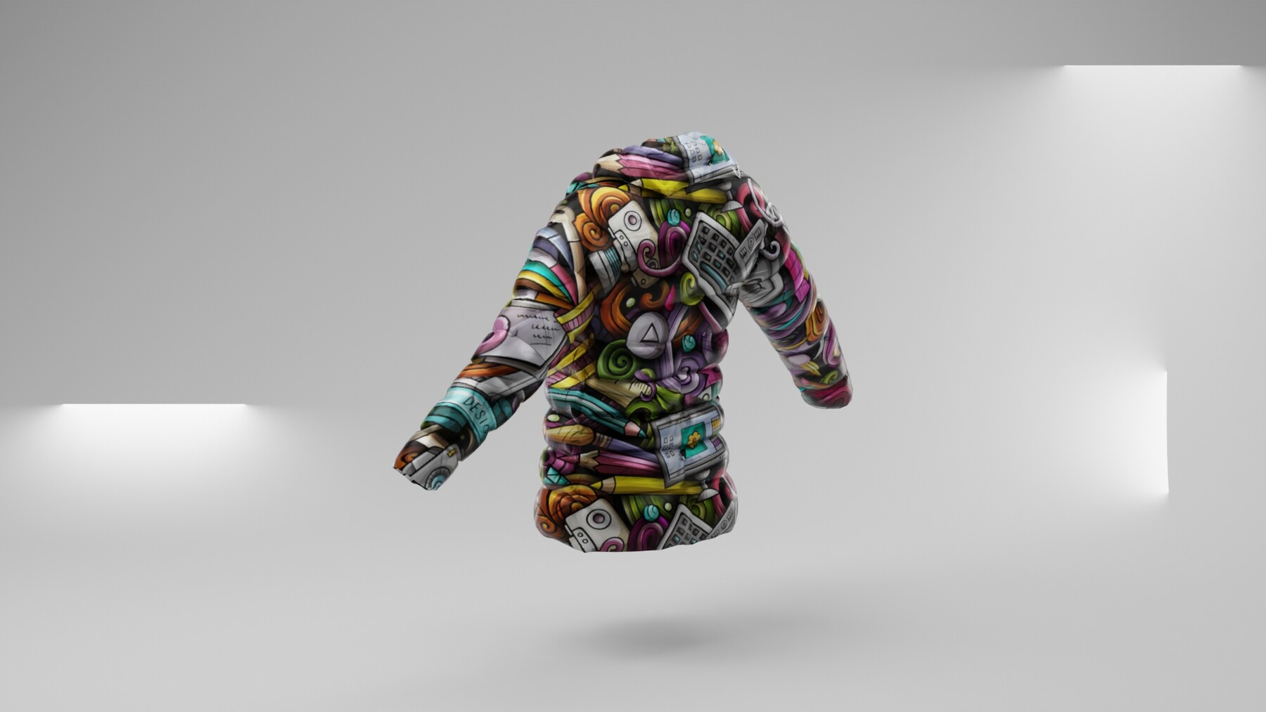 ArtStation - Graffiti Jacket | Game Assets
