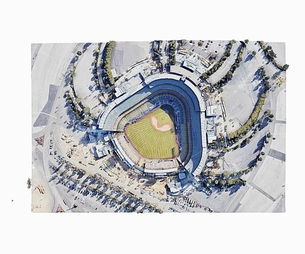 ArtStation - Dodger Stadium | Resources