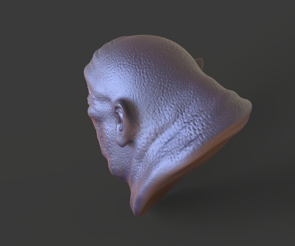 ArtStation - Head-F4_high poly sculpt | Resources