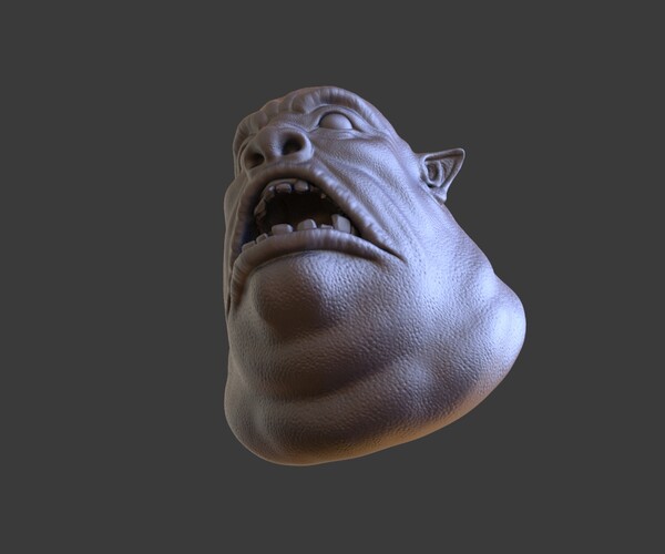 ArtStation - Head-F5_high poly sculpt | Resources