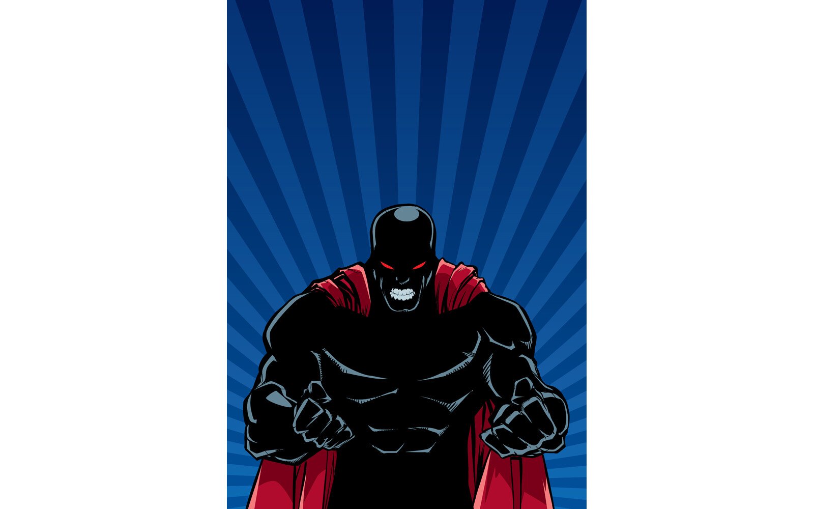 ArtStation - Raging Superhero Ray Light Background Silhouette | Artworks