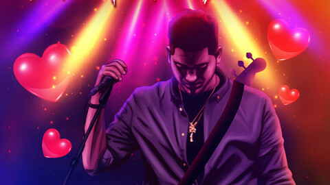 ArtStation - Motion Cover Art + Spotify Motion Canvas | Artworks