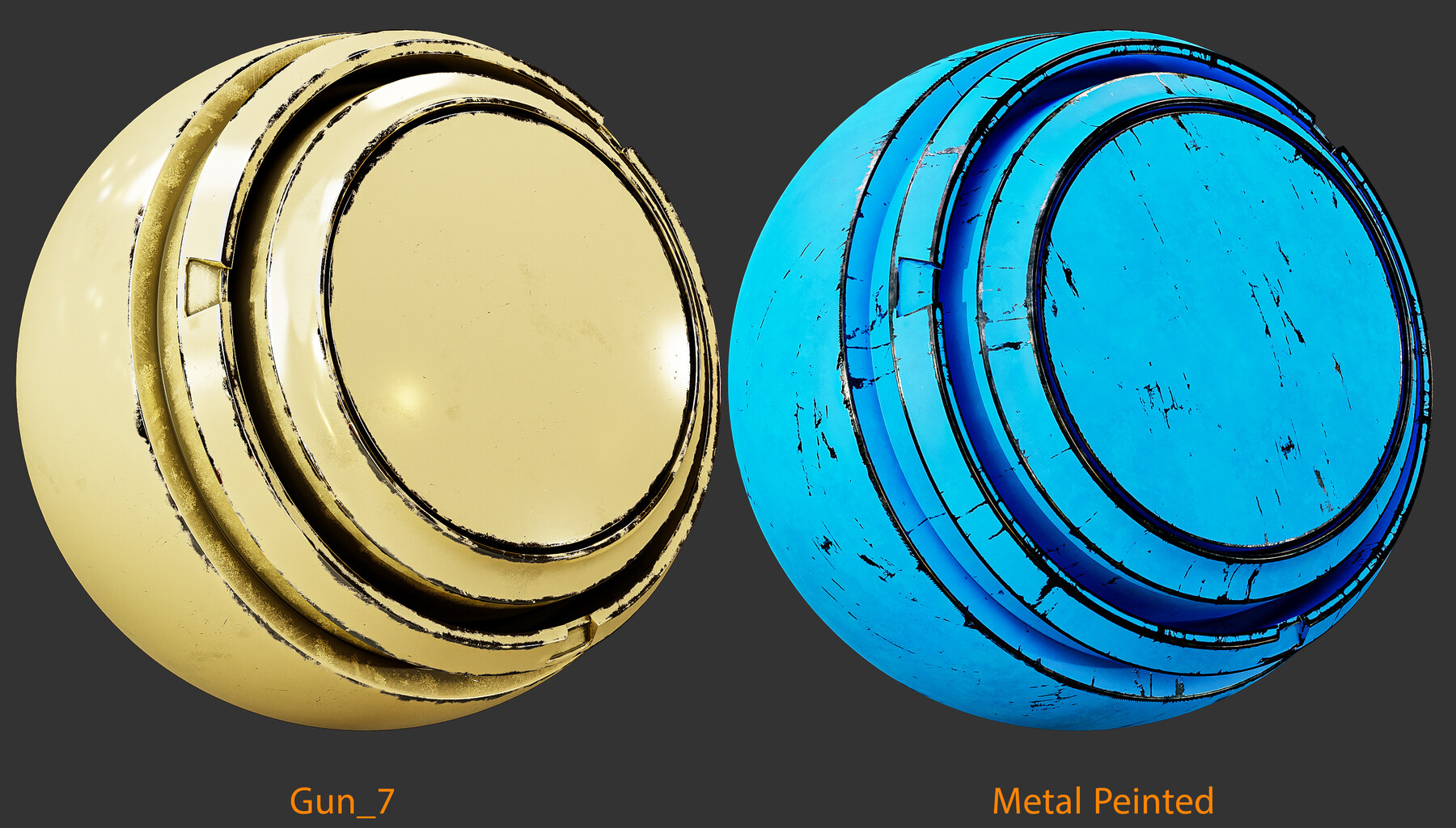 ArtStation - Sci-Fi Smart Material Collection - Adobe Substance 3d ...