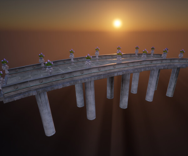 Artstation Tutorial Japanese Traditional Bridge Procedural Generator With Houdini And Unreal