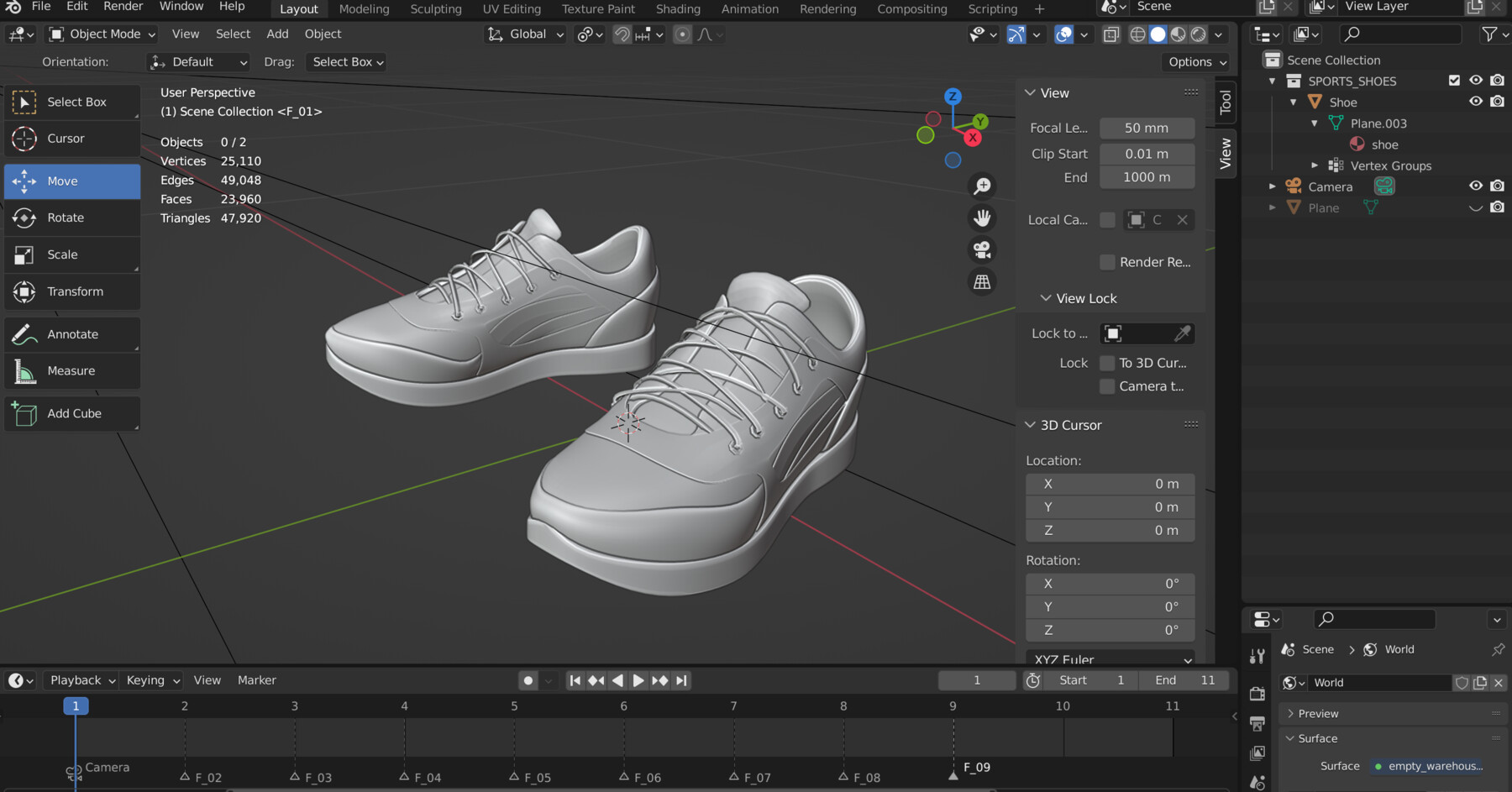 ArtStation - Shoes Free | Game Assets