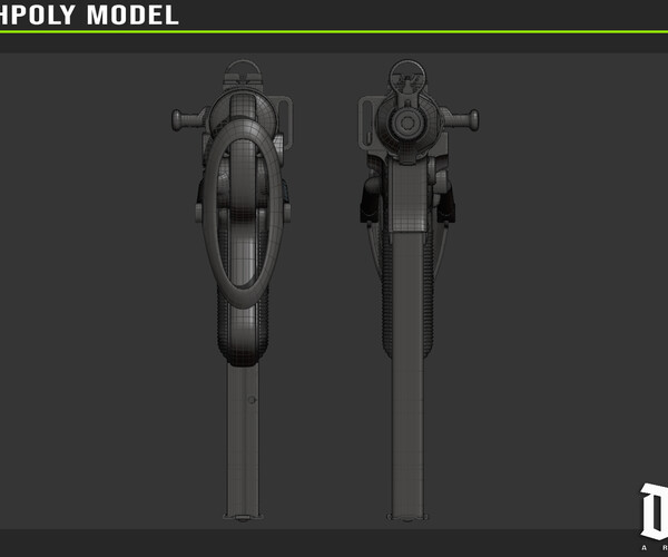 ArtStation - MP 40 Highpoly model | Resources