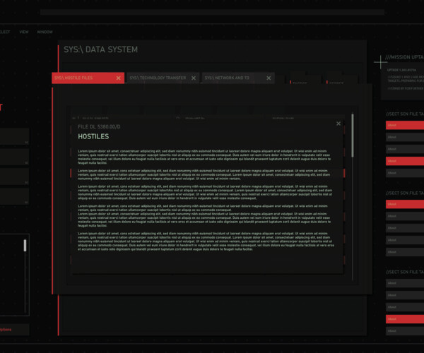 ArtStation - Military HUD desktop | Game Assets
