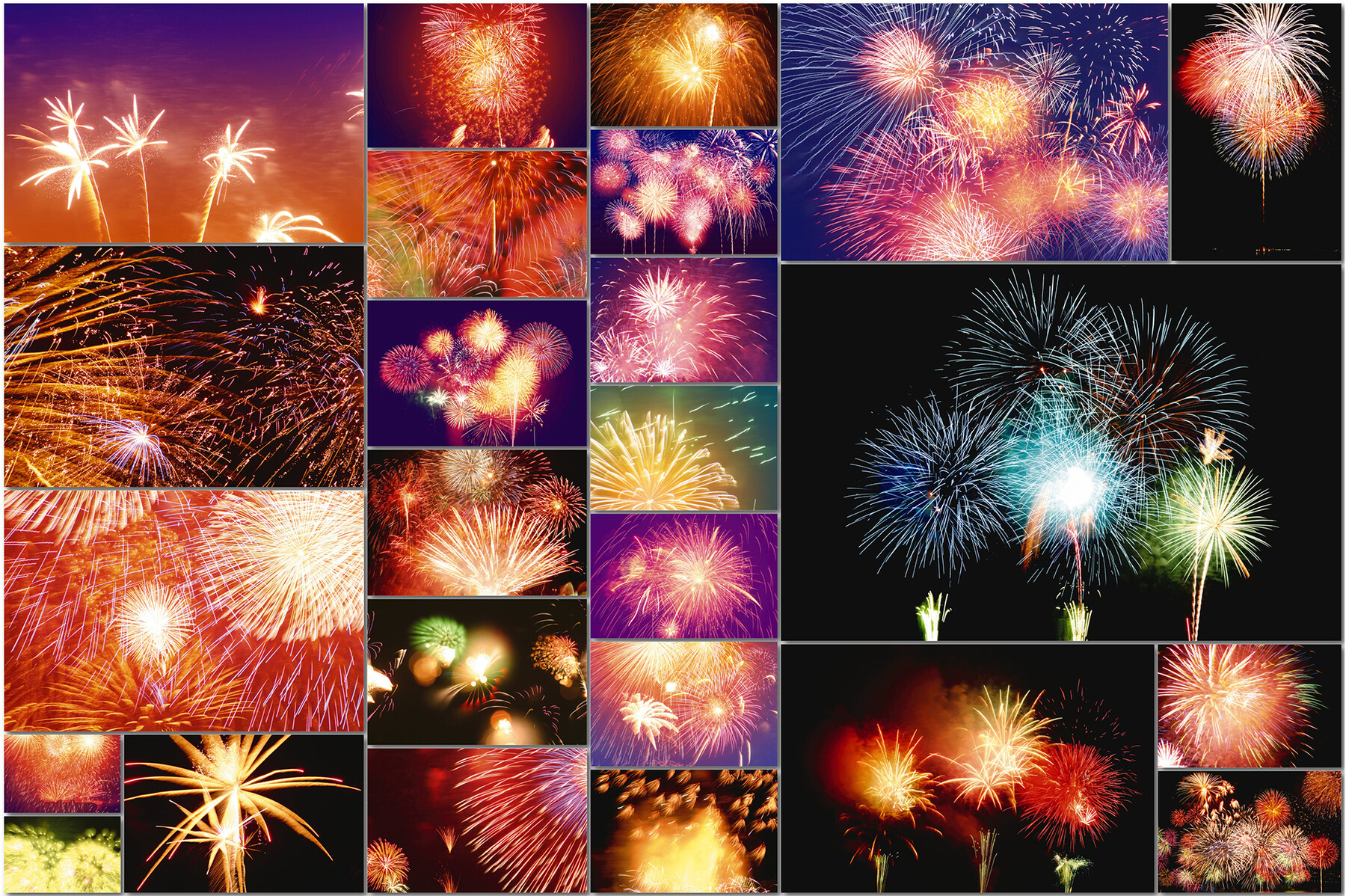 ArtStation - 150 Realistic fireworks overlays, photoshop overlays ...