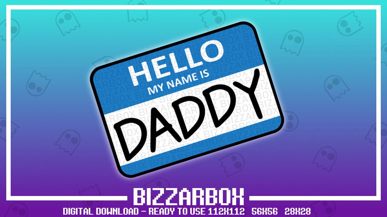 ArtStation - Twitch Emote: Daddy | Artworks
