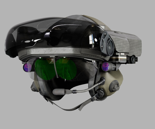 ArtStation - Helmet TOP OWL | Game Assets