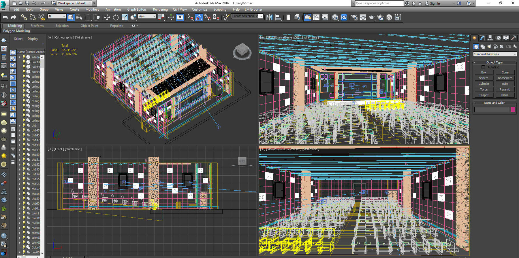 ArtStation - Theater 3D Model | Resources