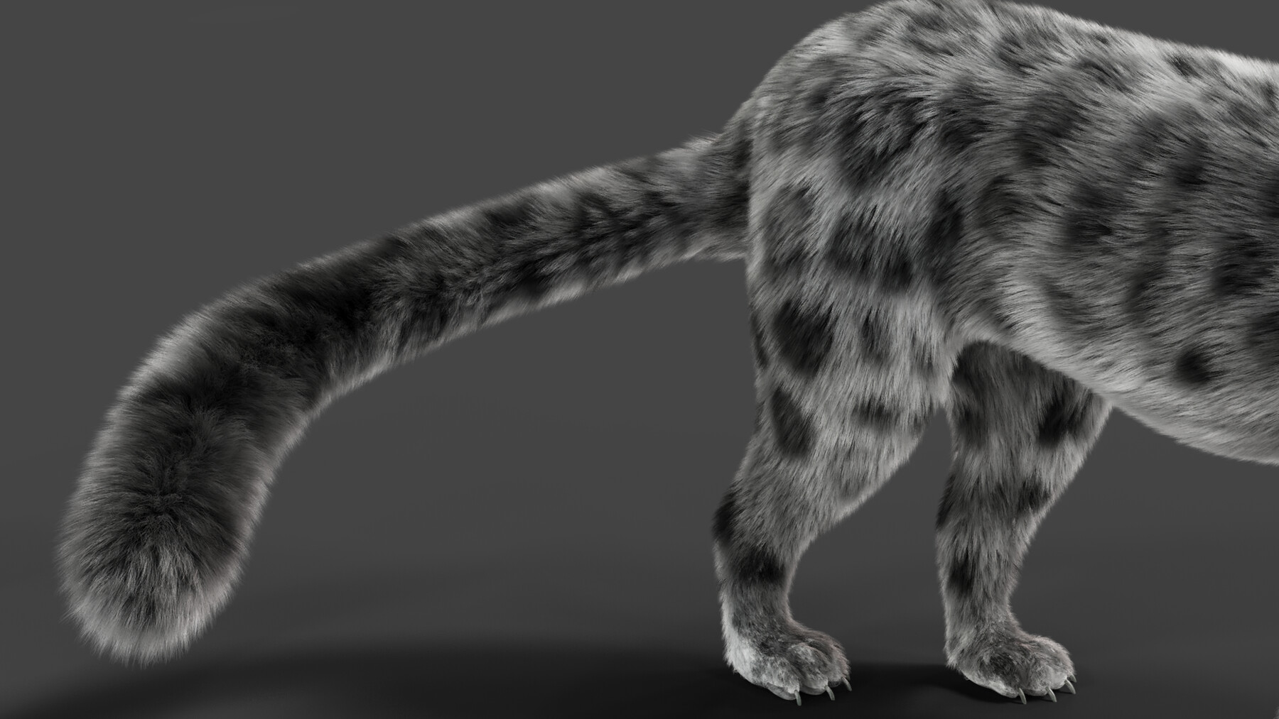 ArtStation - Realistic Fur Leopard Rigged | Game Assets