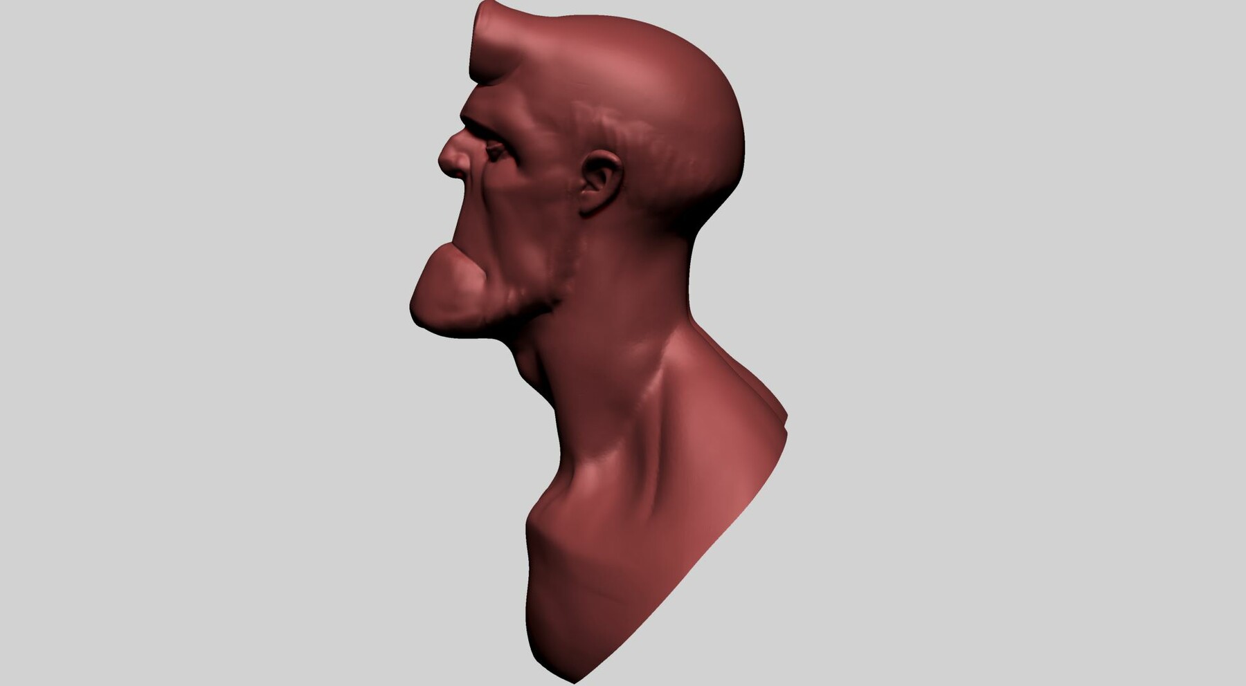ArtStation - Stylized Hellboy Bust | Resources