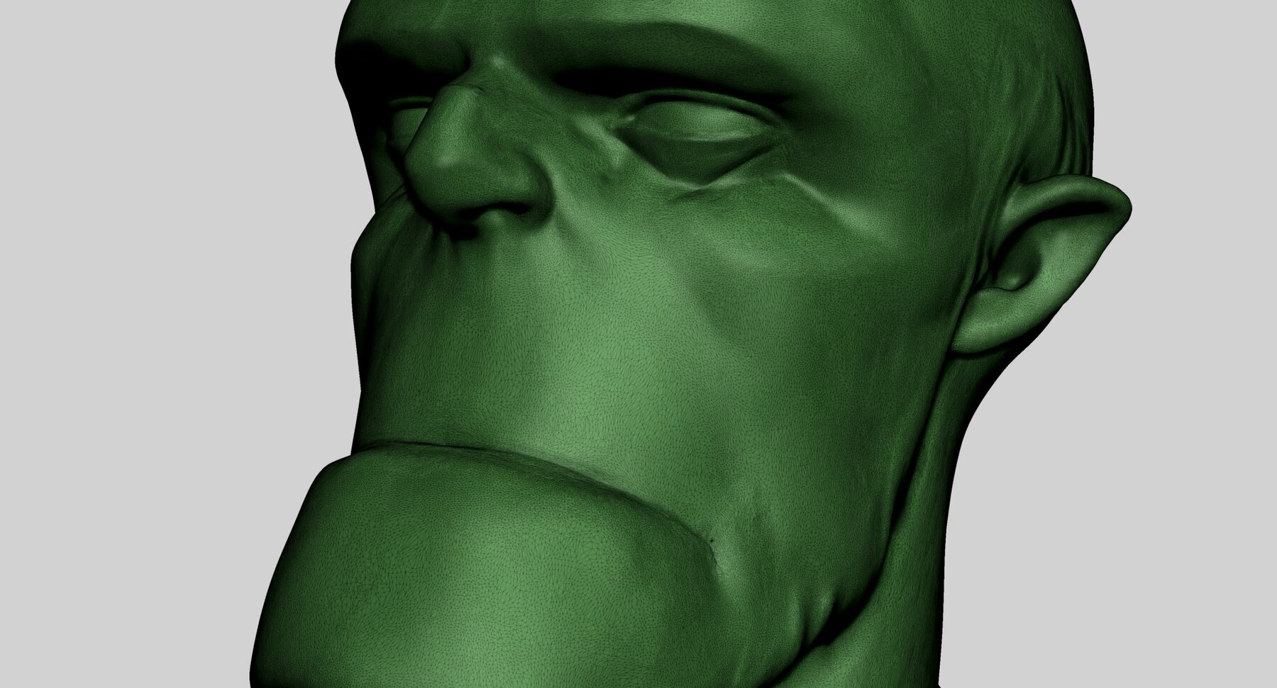 ArtStation - Stylized Hellboy Bust | Resources