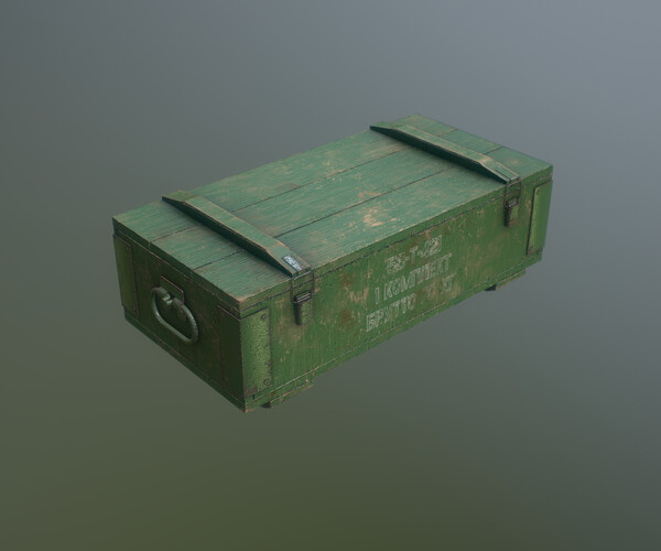 ArtStation - Military box | Resources