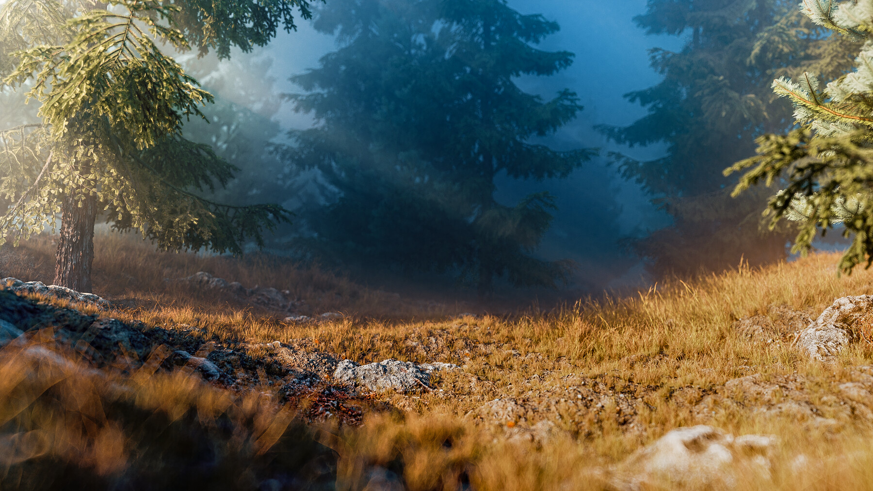 ArtStation - Wild Lands - C4D & Octane / Project File (ACES) | Resources