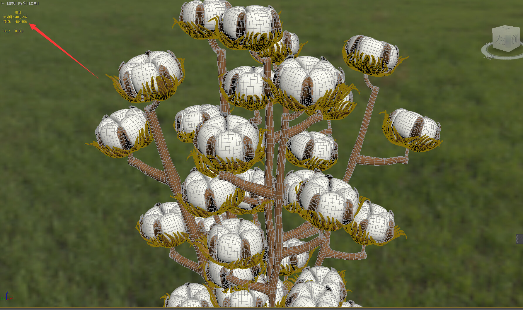 ArtStation - Cotton model download, cotton 3D map download, Meichen ...
