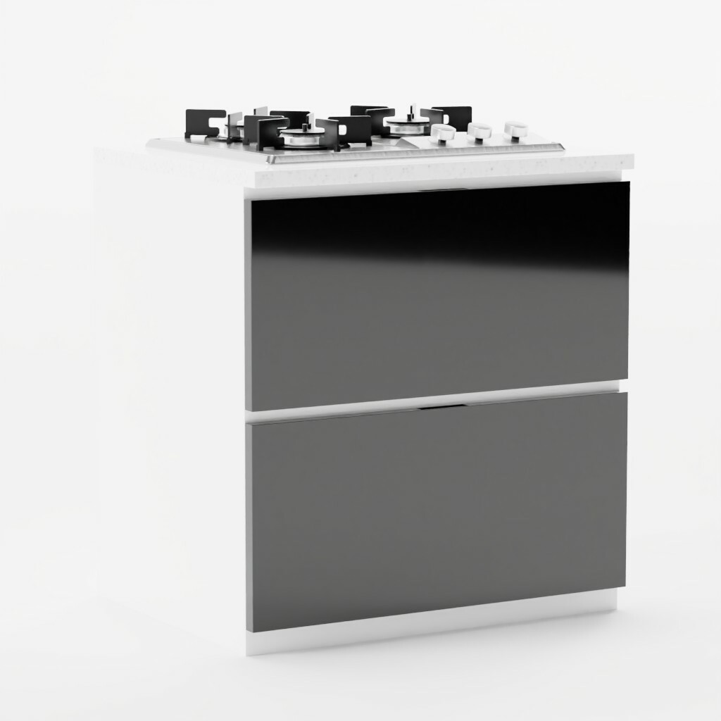 ArtStation - GAS COOKER CABINET | Resources