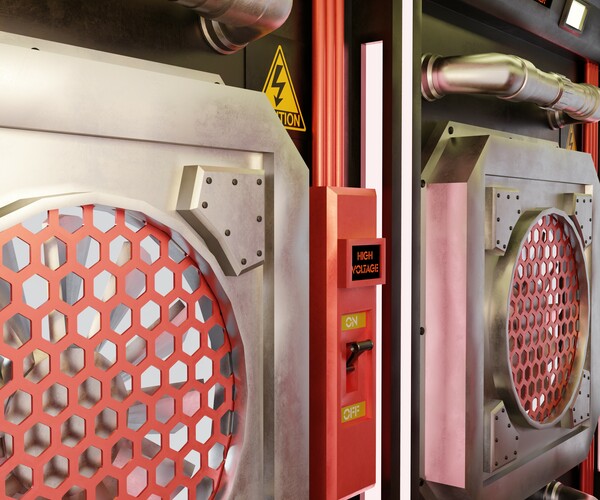 ArtStation - Propeller Panel for Sci-Fi scene | Resources