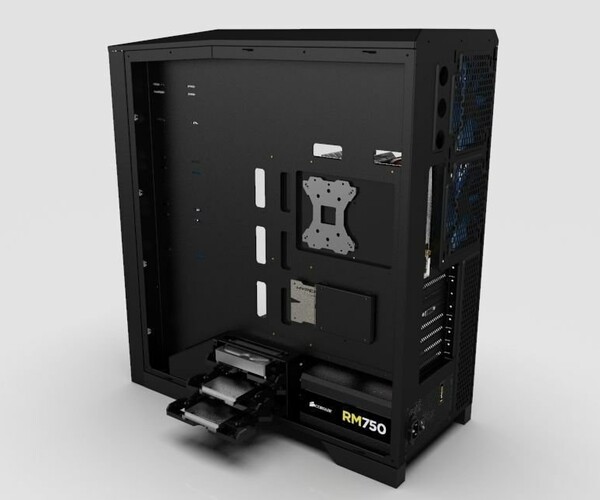 ArtStation - Cluster PC Case | Resources