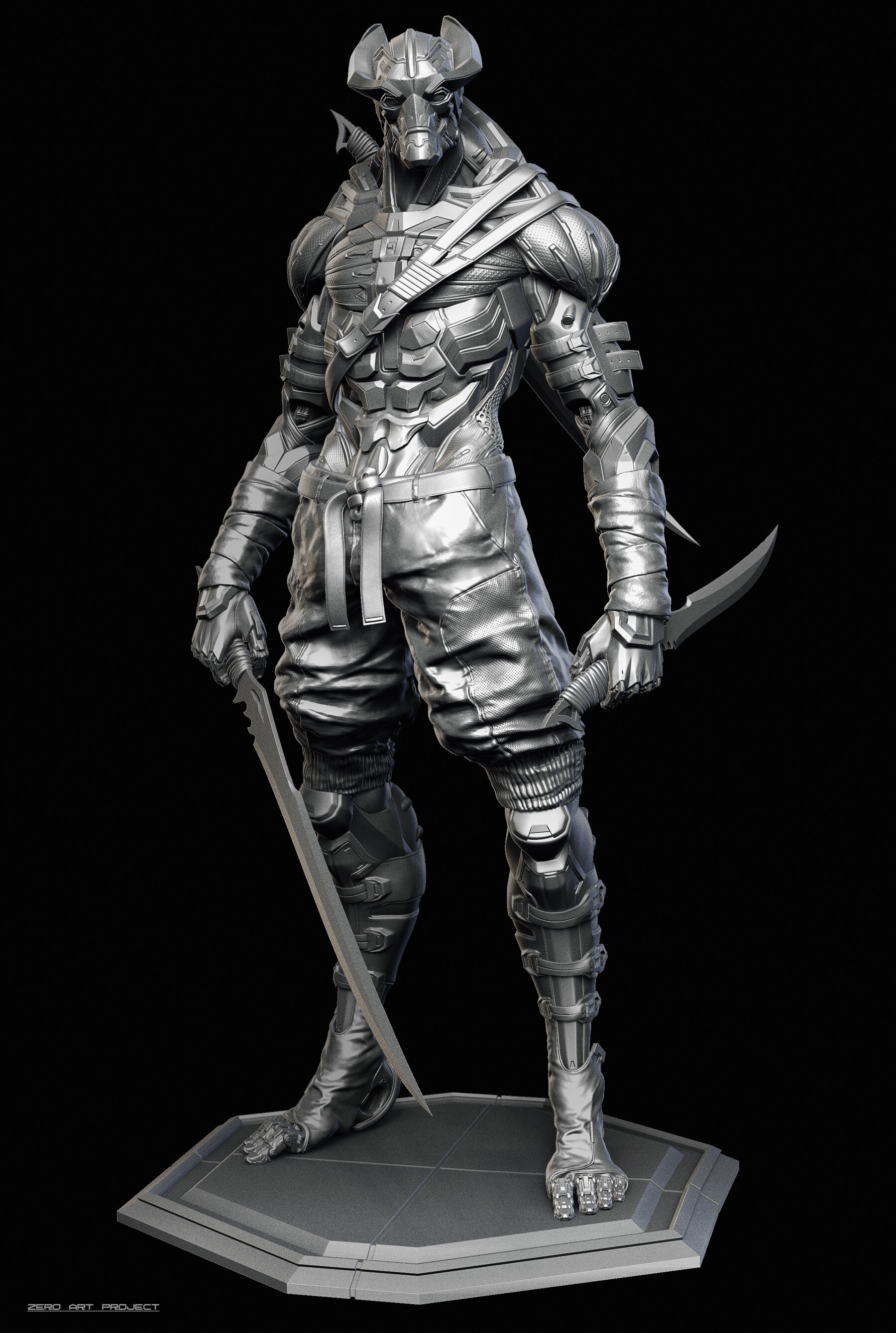 ArtStation - Robot SHINOBI - STL | Resources