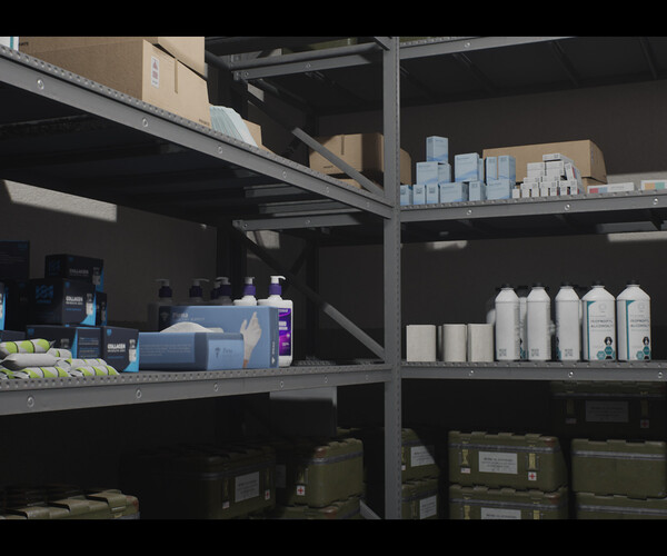 ArtStation - Military Base Megapack | Game Assets