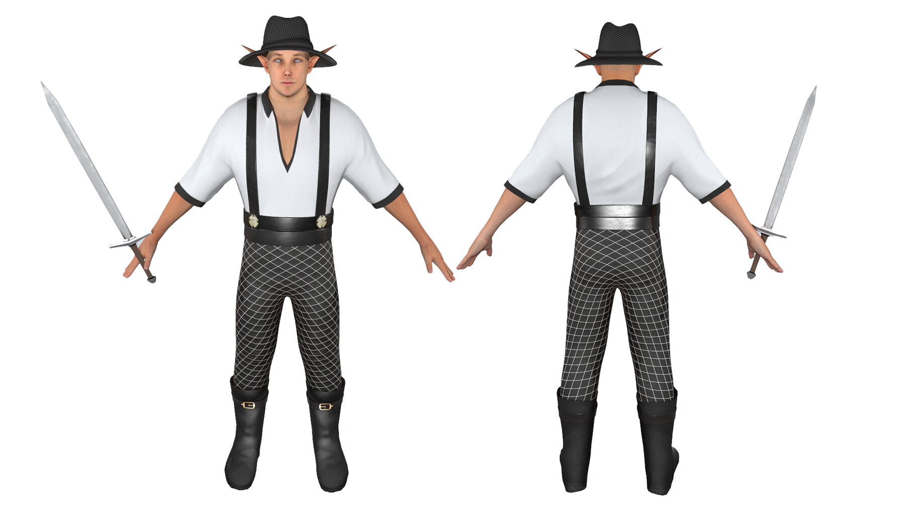 ArtStation - Elf Merchant | Game Assets