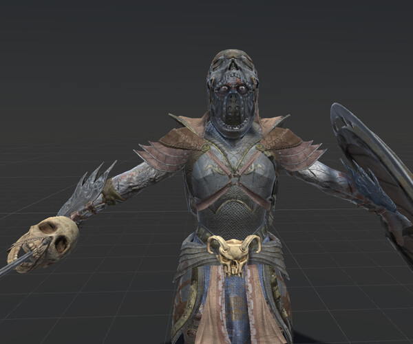 ArtStation - Undead Warrior Remaster ( Unreal + Unity ) | Game Assets