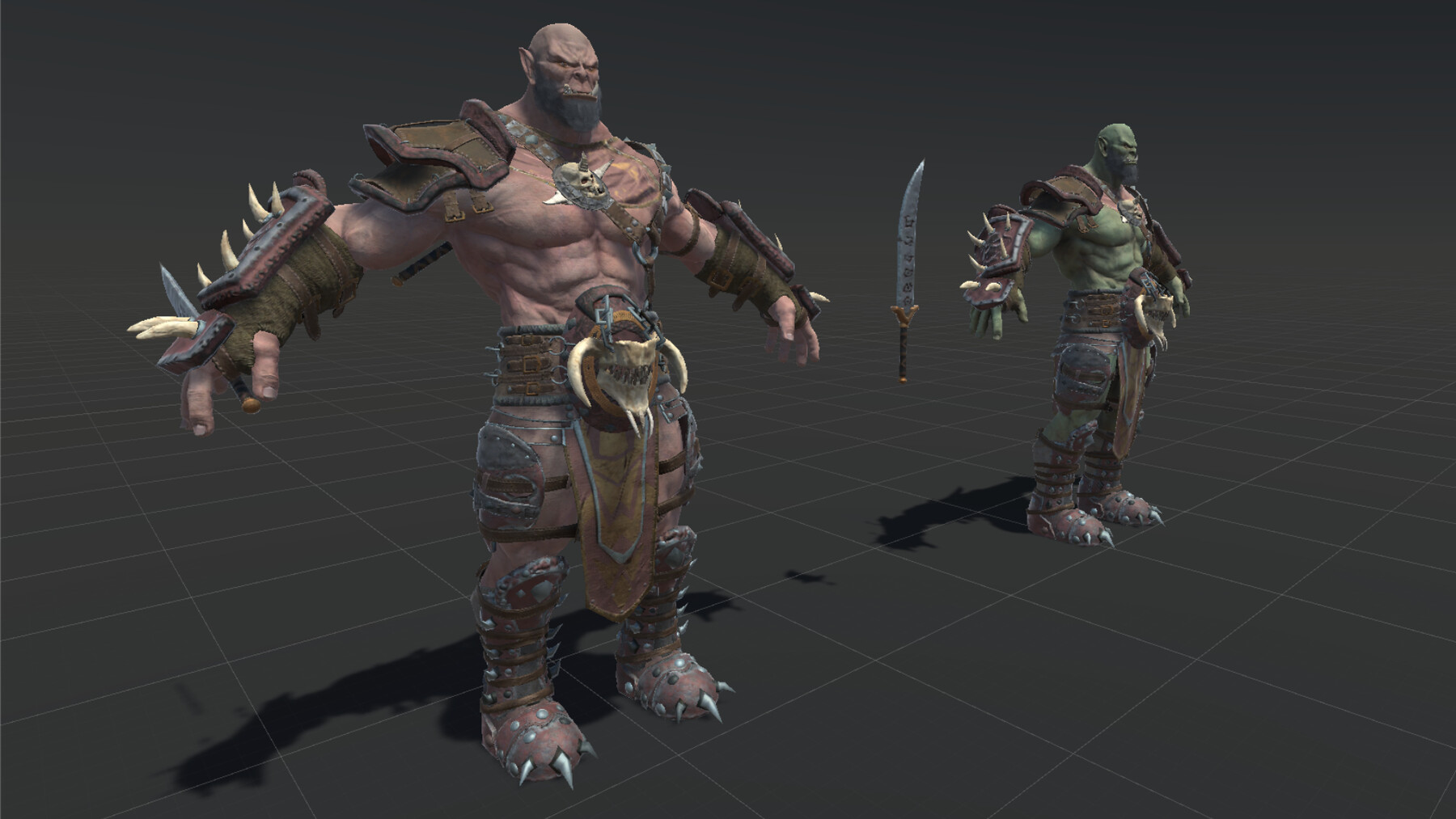 ArtStation - Orc Rogue ( Unreal + Unity ) | Game Assets