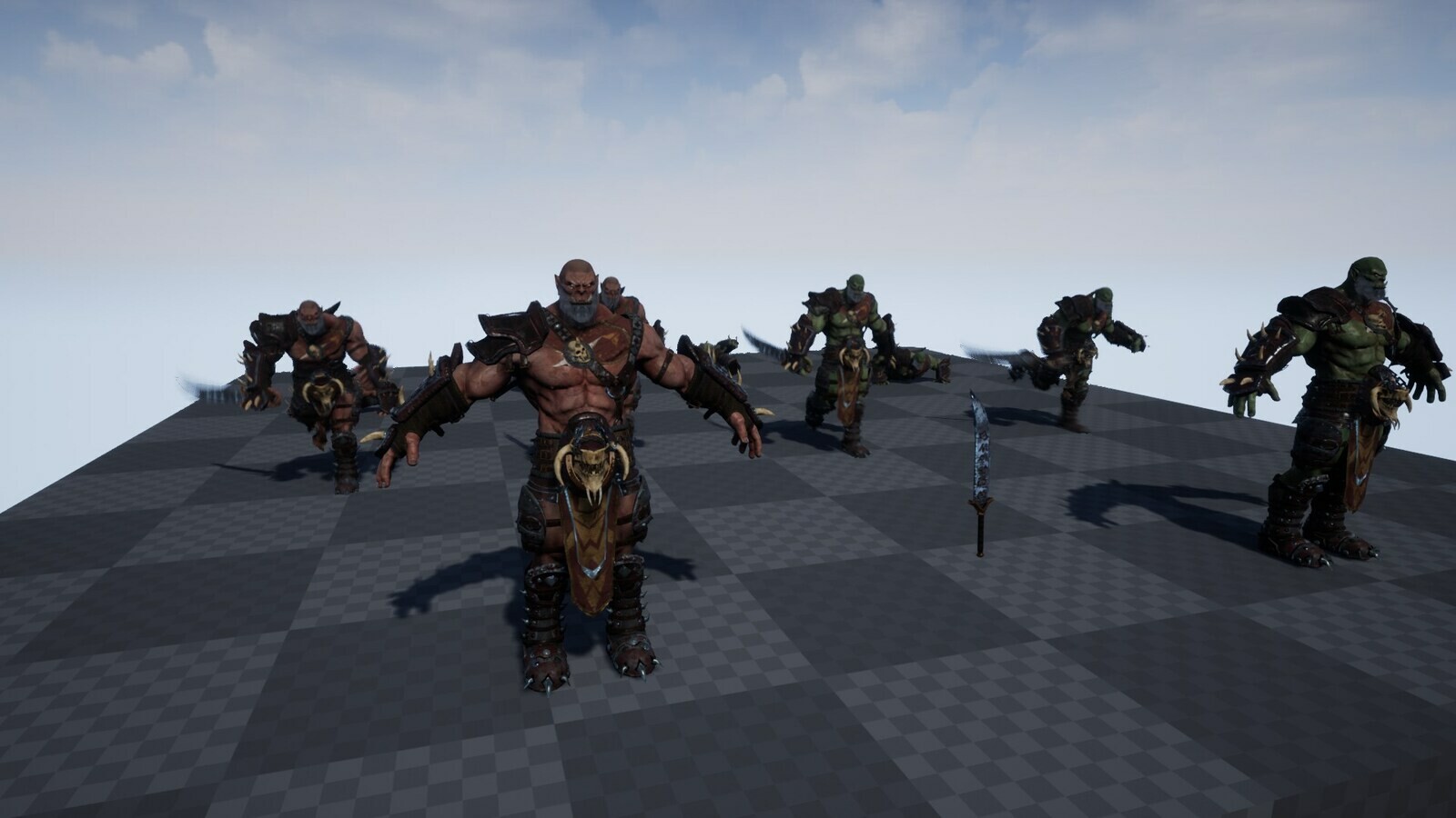 ArtStation - Orc Rogue ( Unreal + Unity ) | Game Assets