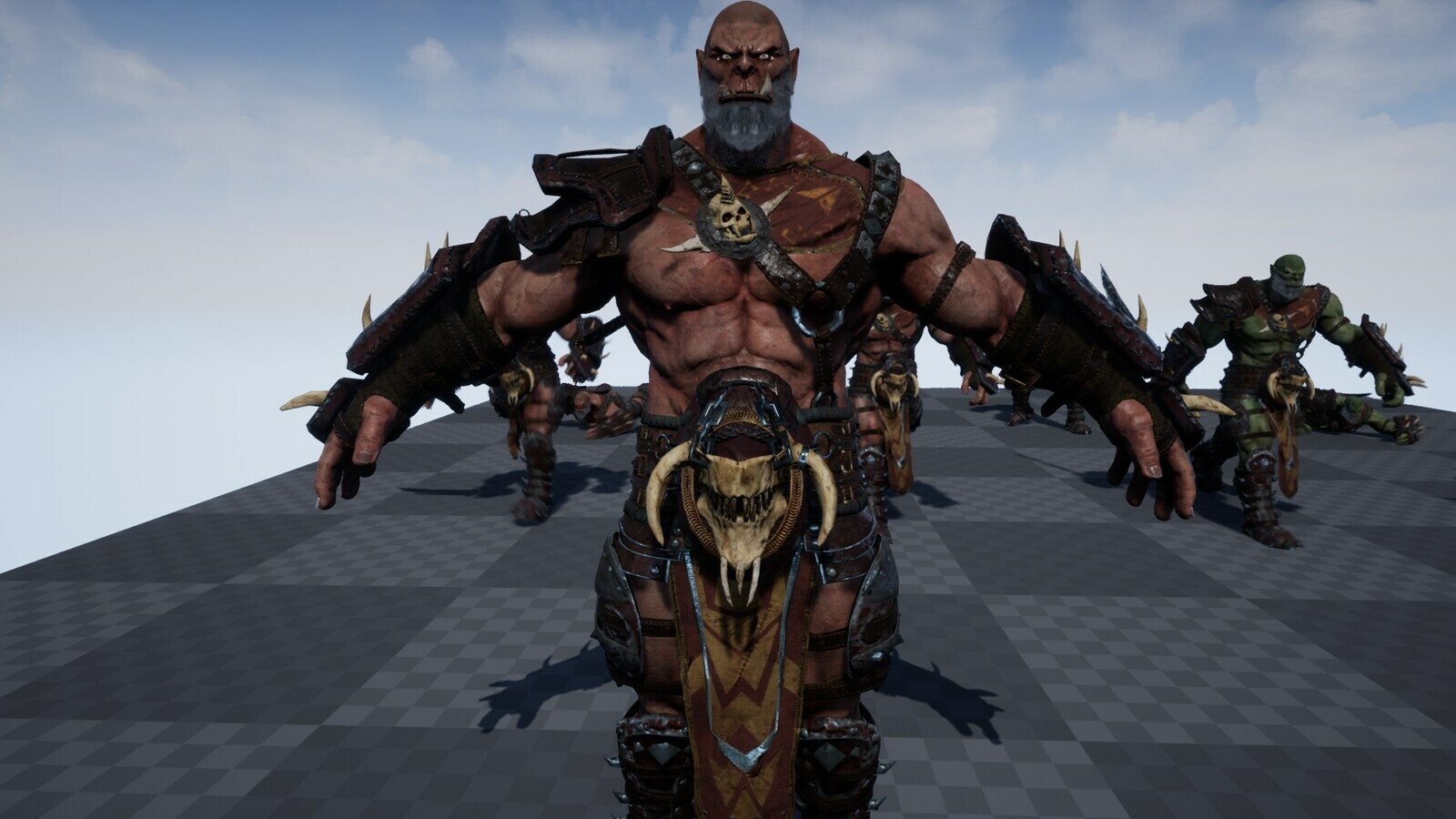 ArtStation - Orc Rogue ( Unreal + Unity ) | Game Assets