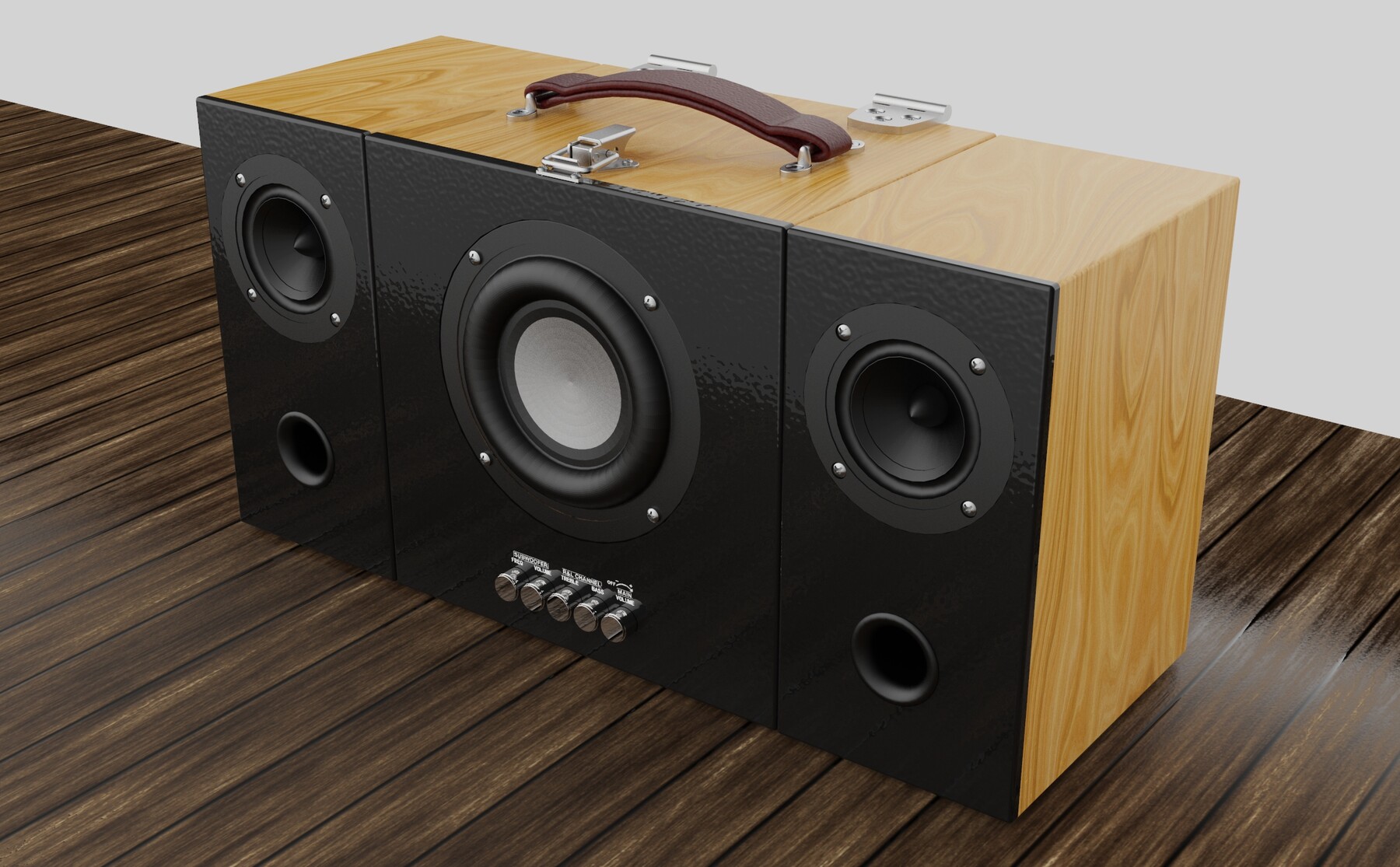 ArtStation - Compact Boombox | Resources