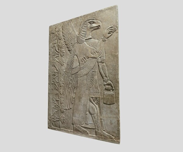 ArtStation - Assyrian Relief-Mesopotamian | Resources