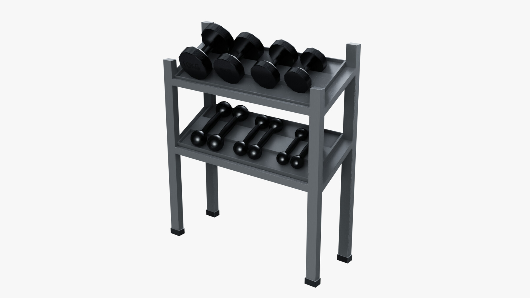 ArtStation - Weight Rack | Game Assets